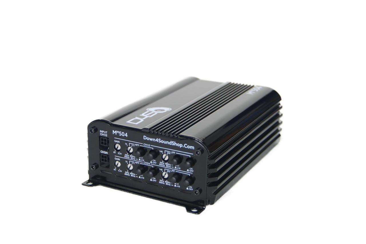 D4S MiniMaxx Amplifiers – Car Audio Superstore